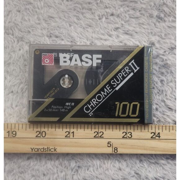 Portable Audio & Video | Basf Chrome Super Ii 10 Vintage Audio Cassette ...